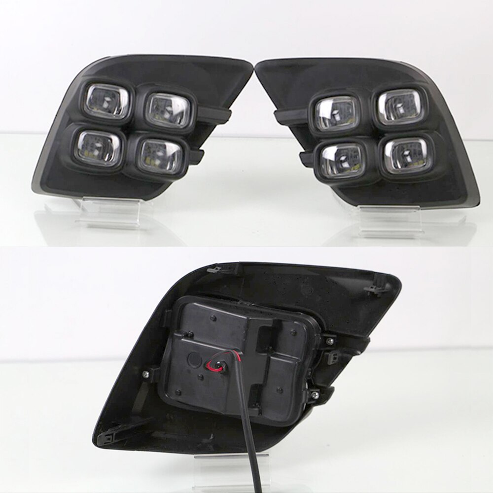 Car Flashing LED DRL Daytime Running Lights for To... – Vicedeal