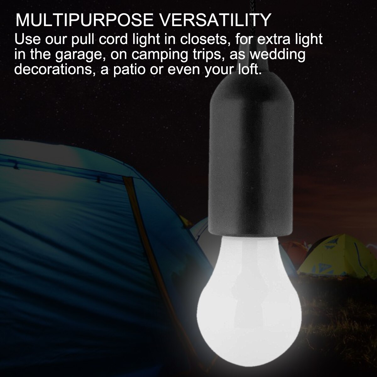 1pcs Portable LED Pull Cord Light Bulb Outdoor Gar... – Grandado