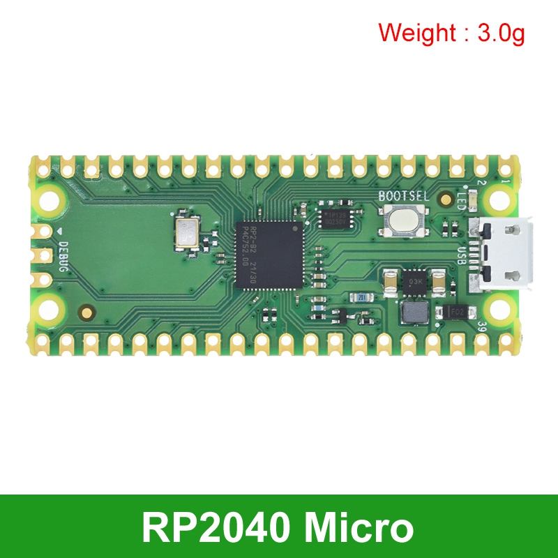 Raspberry Pi Pico Board RP2040 TYPE-C / MICRO Dual... – Vicedeal