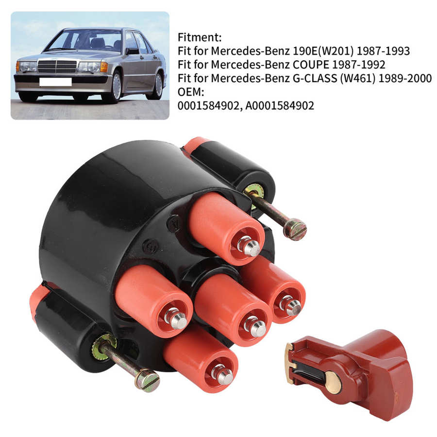 Distributor Cap + Rotor 0001584902 Replacement Fit for Mercedes-Benz ...