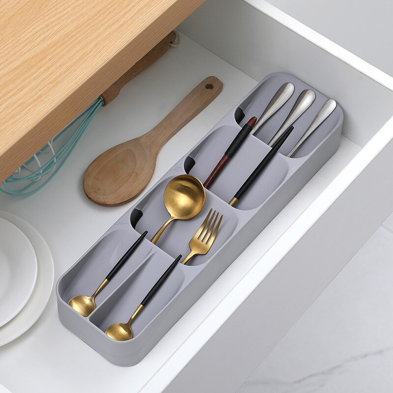 Cutlery Storage Kitchen Tray Kitchen Knife holder ... – Vicedeal
