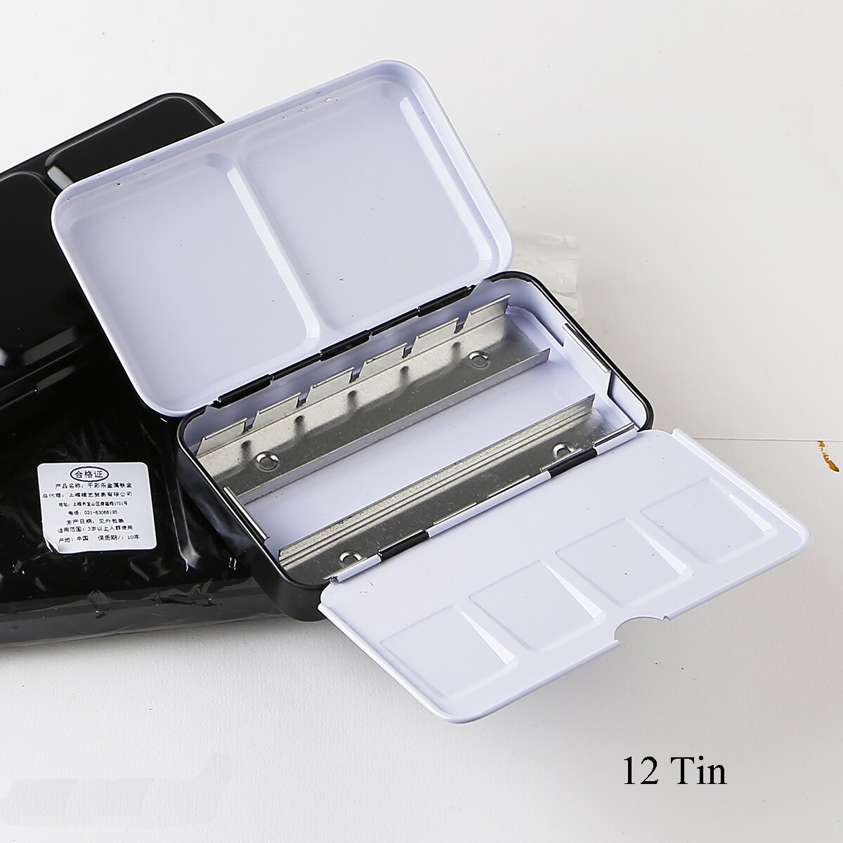 Empty Metal Watercolor Paints Tin Box Palette Pain... – Grandado