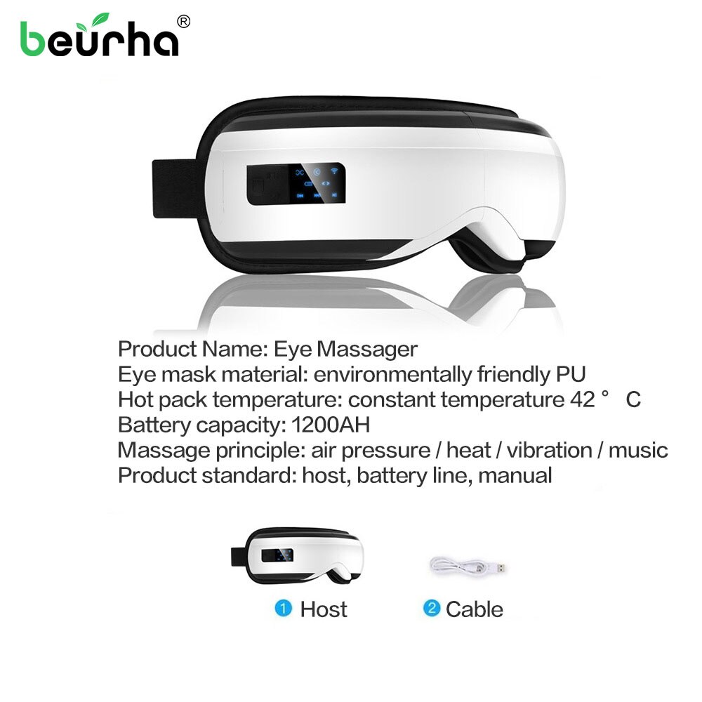 Bluetooth Vibration Eyes Massager Electric Machine... – Grandado