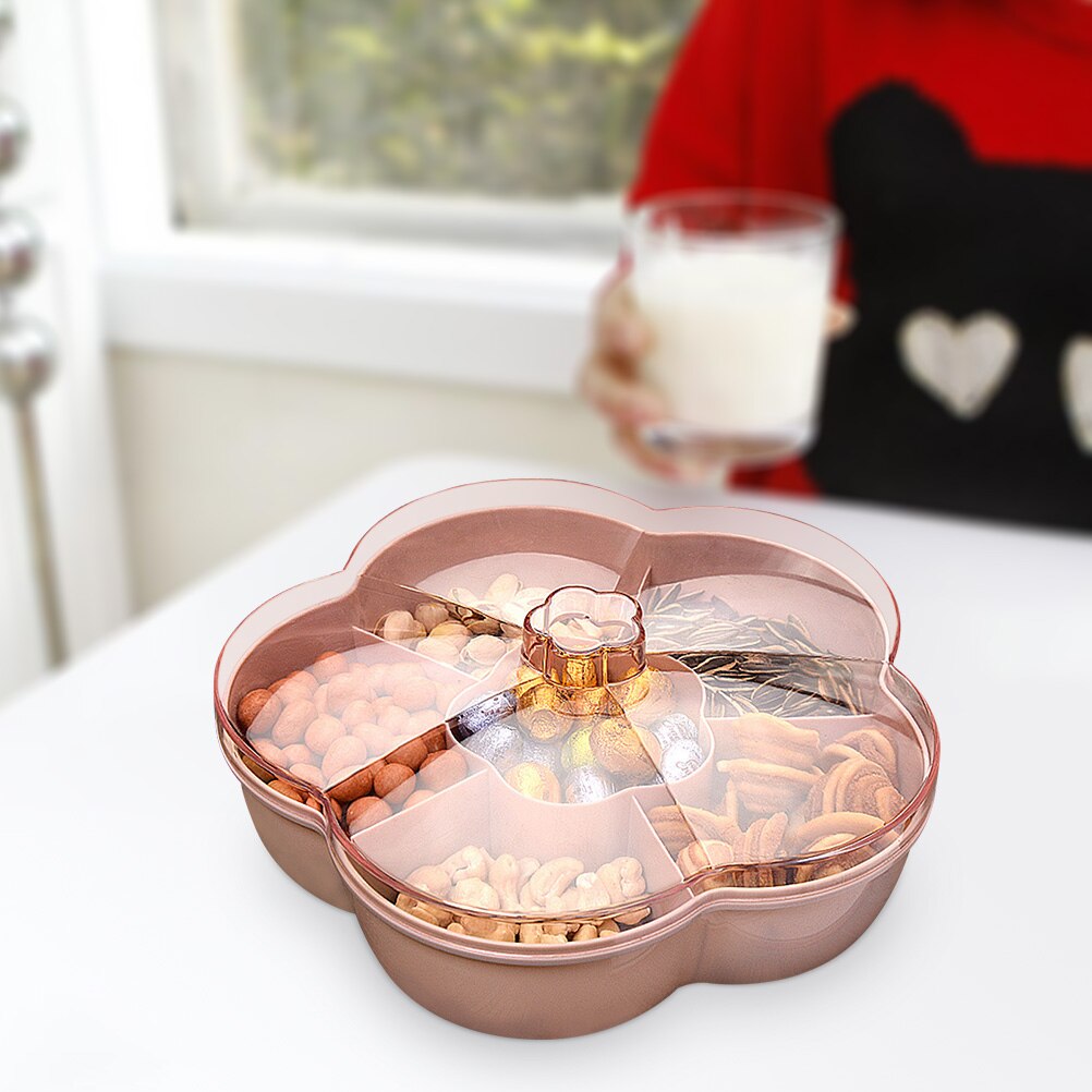 Tier Colorful Flower Shape Candy Storage Box Fruit... – Vicedeal