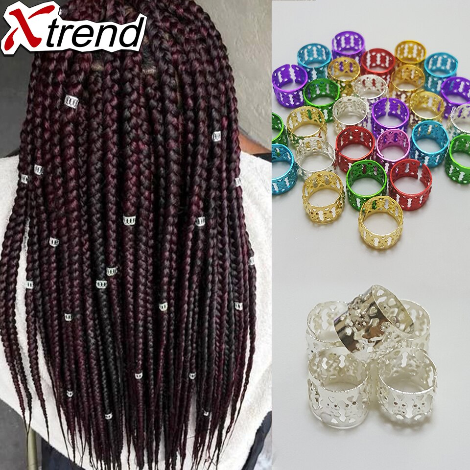 100 stk/parti xtrend beauty dreadlock perler juste... – Grandado