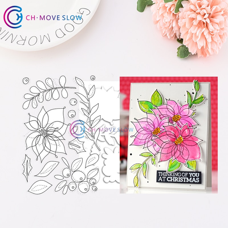 CH WINTER FLOWERS Metal Cutting Dies For Scrapbook... – Grandado