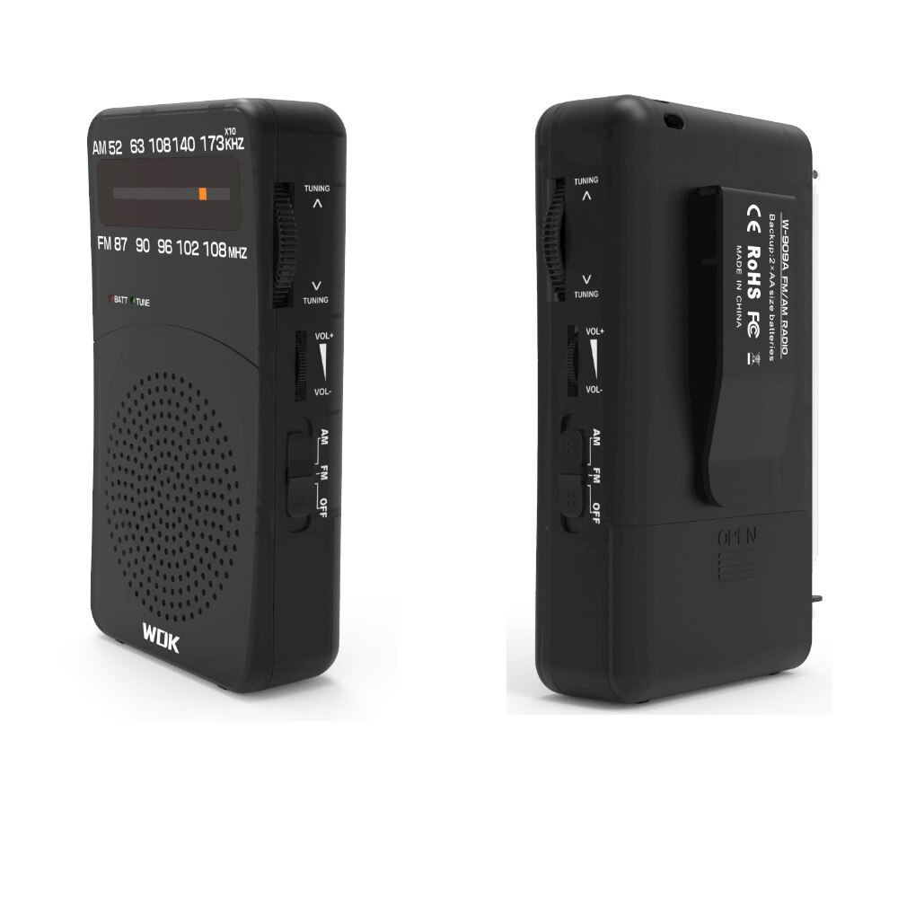 Portable AM/FM Radio For AM, the set uses a built ... – Vicedeal