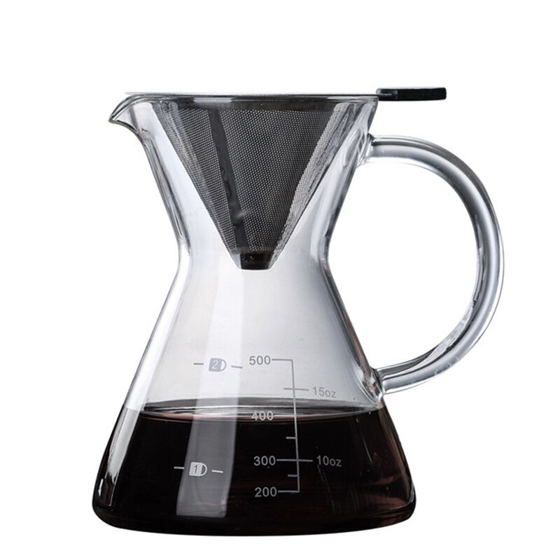500Ml Koffie Pot Slip Glas Koffiezetapparaat Koffi... – Vicedeal