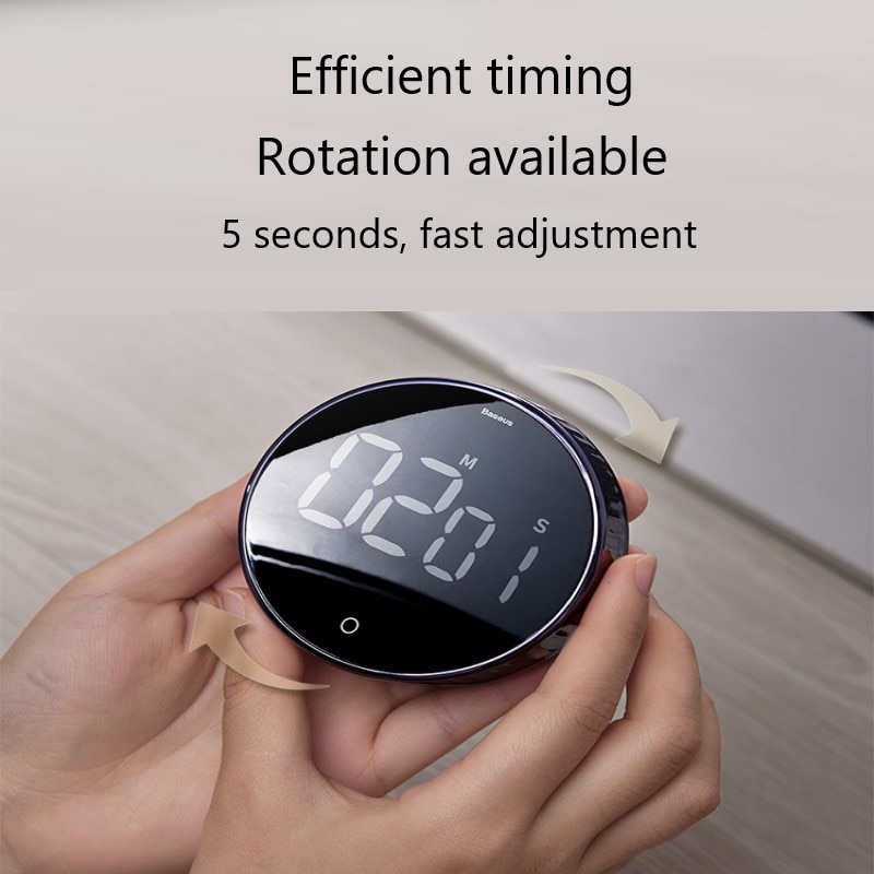 Countdown Alarm Clock Mechanical Cooking Timer Ala... – Vicedeal