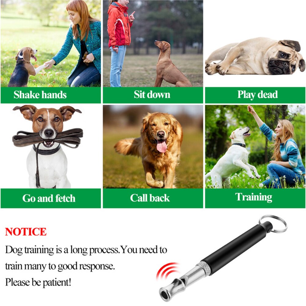 2 Dog Pet High Frequency Supersonic Whistle Stop B... – Grandado