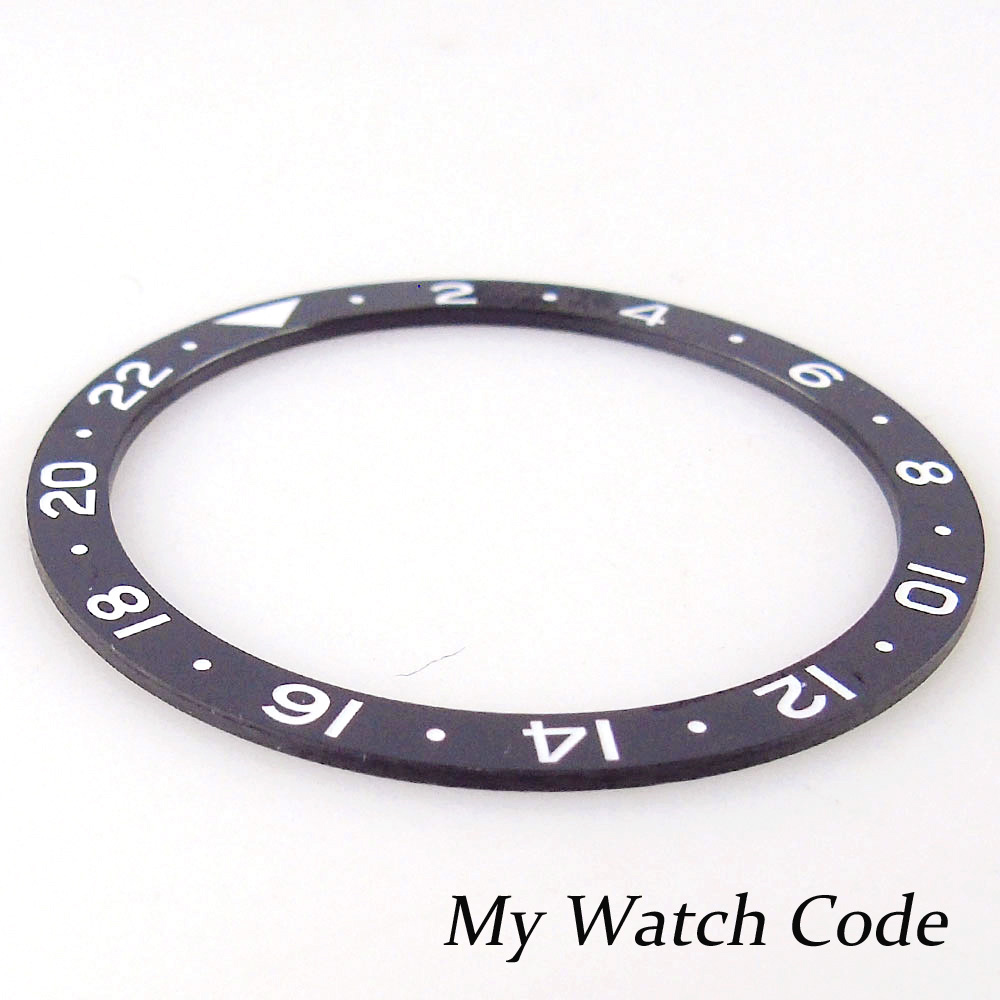 38Mm * 31.5Mm Zwart Gmt Horloge Bezel Platte Ring ... – Vicedeal