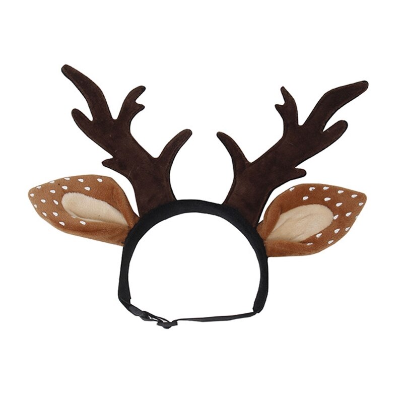 Cute Photo Prop Brown Christmas Antler Headband fo... – Grandado