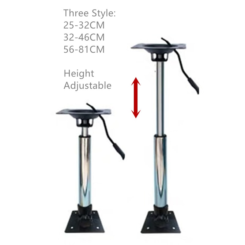 JayCreer Height Adjustable Boat Seat Pedestal Moun... – Vicedeal