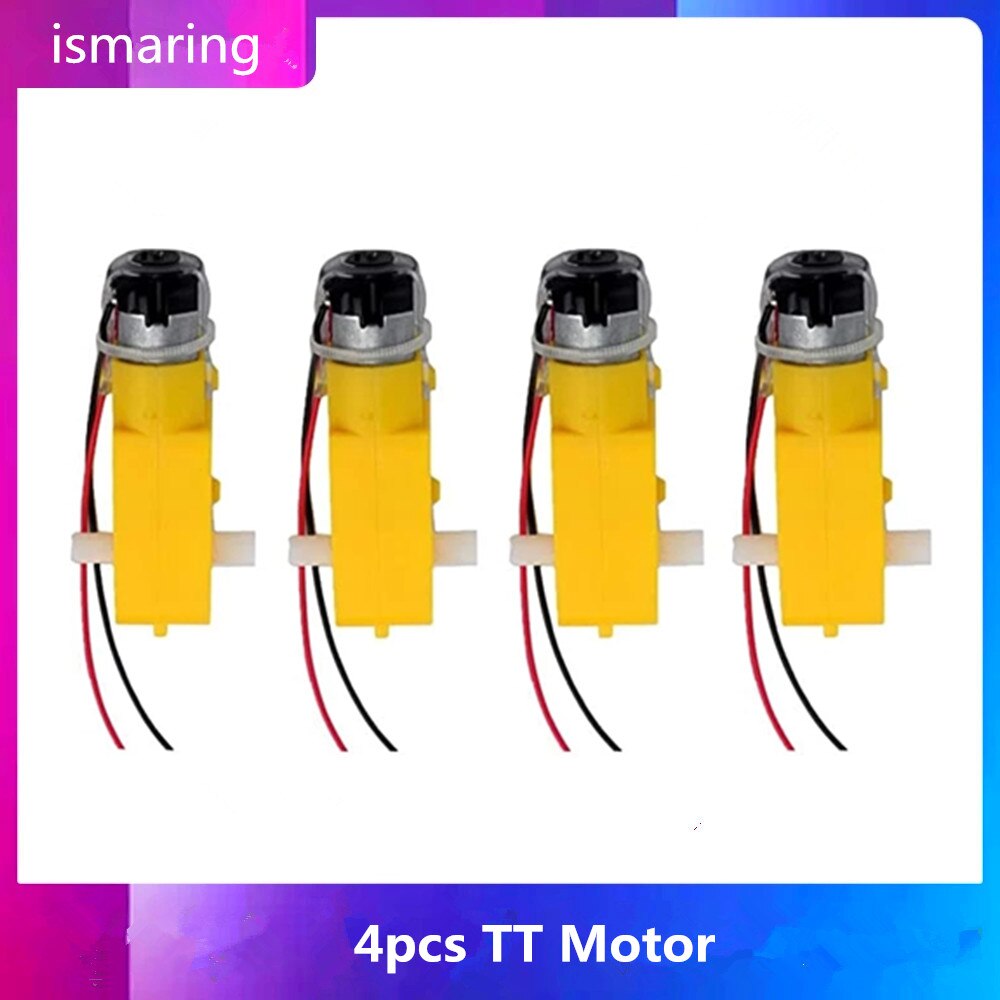 4pcs TT Motor 130motor Smart Car Robot Gear Motor ... – Grandado