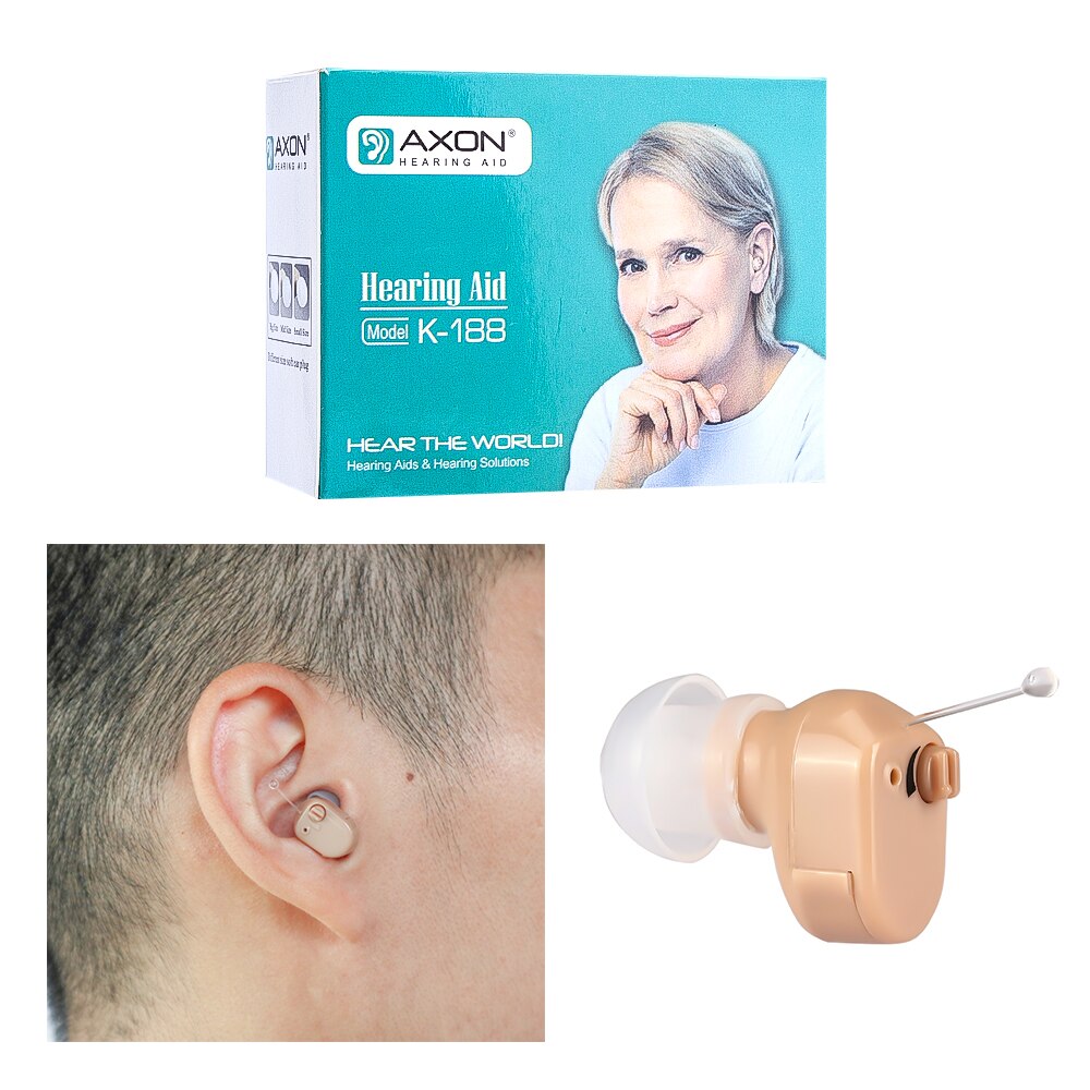 Mini Invisible Ear Hearing Aids ITE Hearing Aid fo... – Grandado