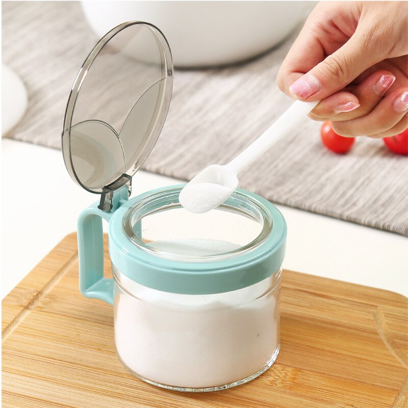 Kitchen Spice pot seasoning box container set Salt... – Grandado