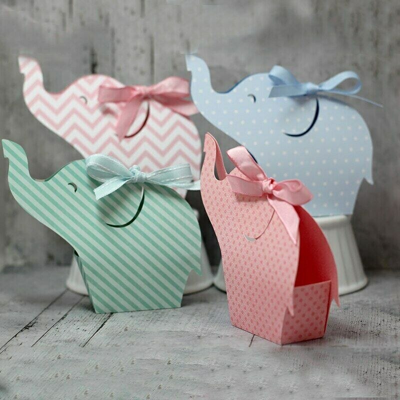 Elephant Box Metal Embossing Die Cute Elephant Ani... – Vicedeal