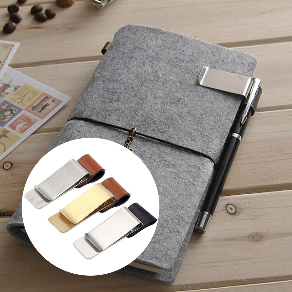 Pen Holder Retro Style Book Clip Journals For Note... – Grandado