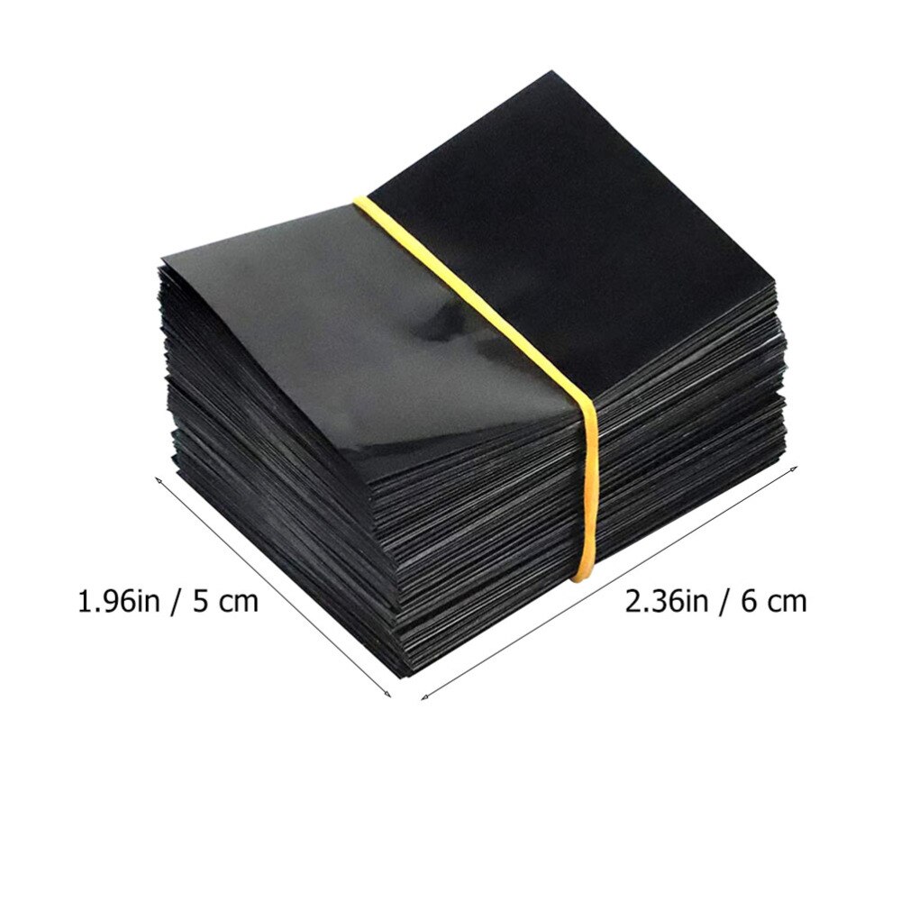 100Pcs Black Shrink Bands Essential Oil Bottles He... – Grandado