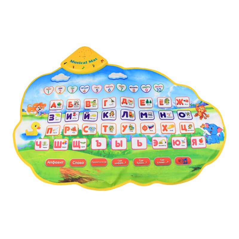 Kids Learning Mat Russian Alphabet Learning Toy La... – Vicedeal