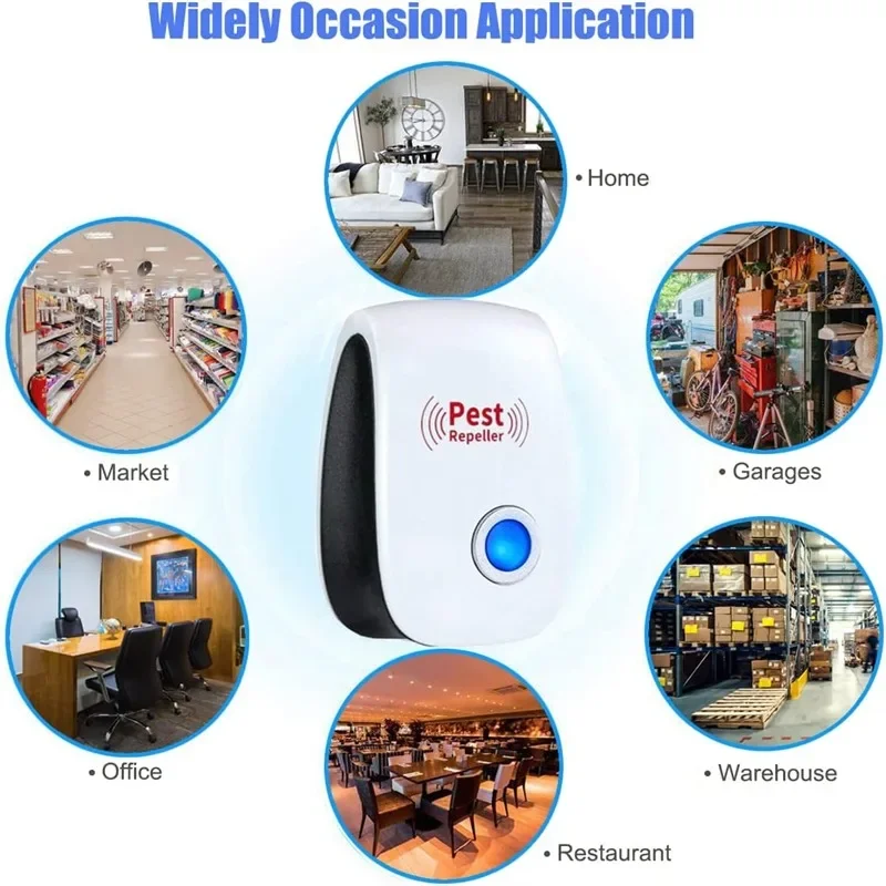 10pcs Ultrasonic Pest Repeller Electronic Insect R... – Grandado