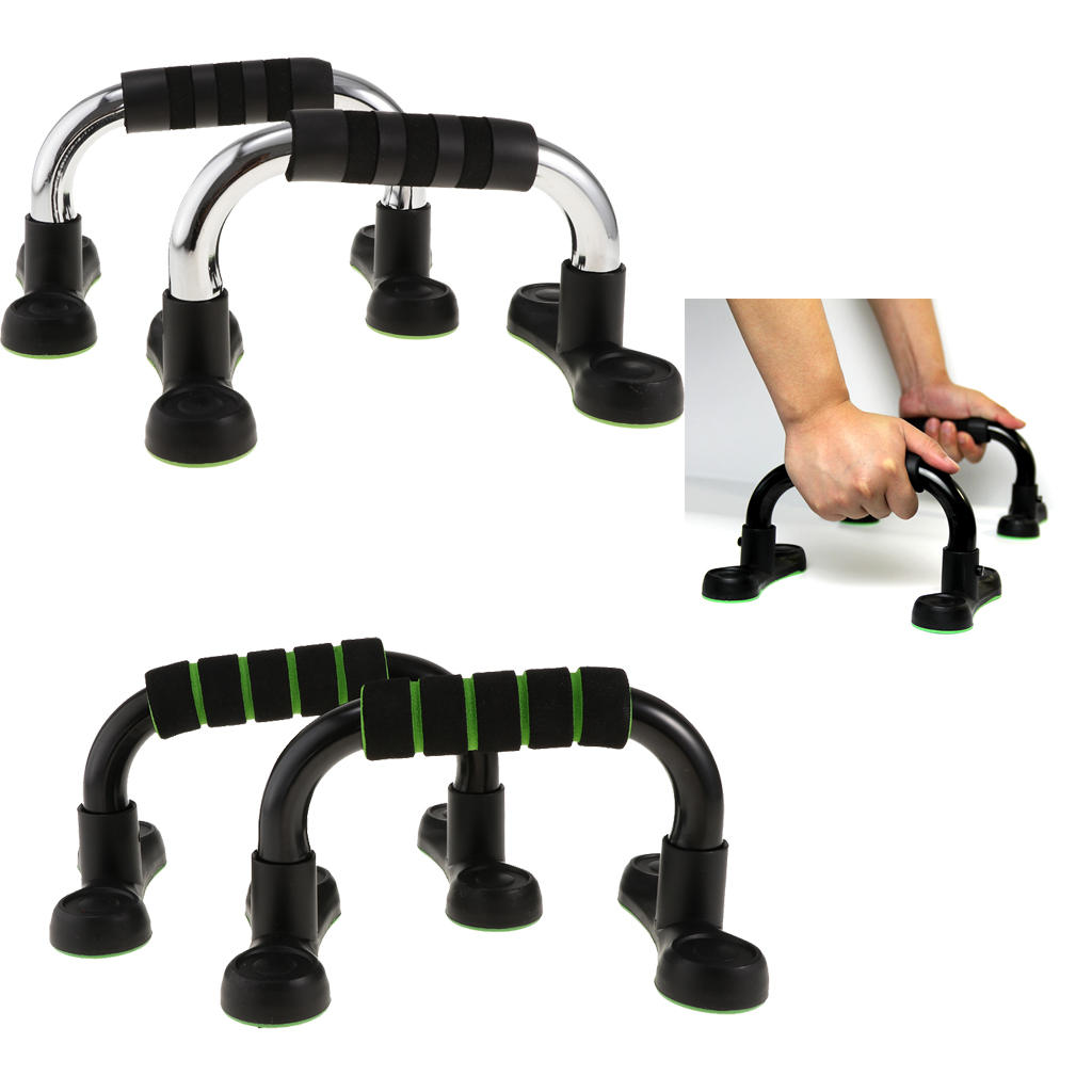 Heavy Duty Steel Push Up Bars Push Chest Trainer A... – Grandado