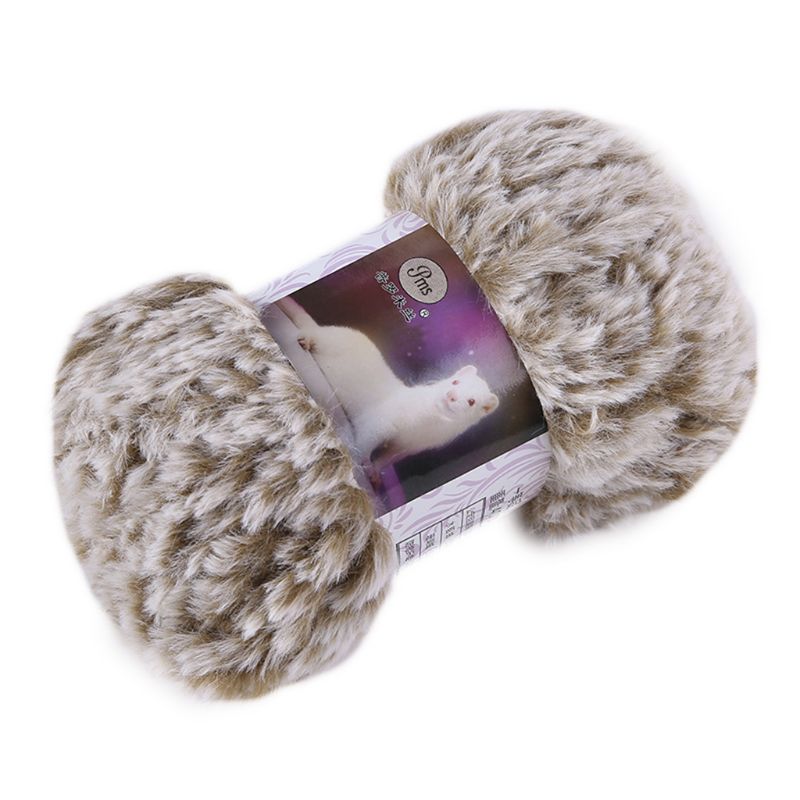 50g/Ball DIY Fluffy Plush Chunky Knitting Yarn Han... – Grandado