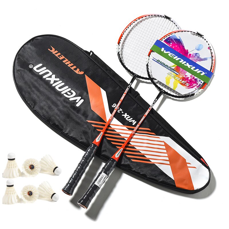 Badminton Racket Set Training Game 2 Pcs Of Badmin... – Vicedeal