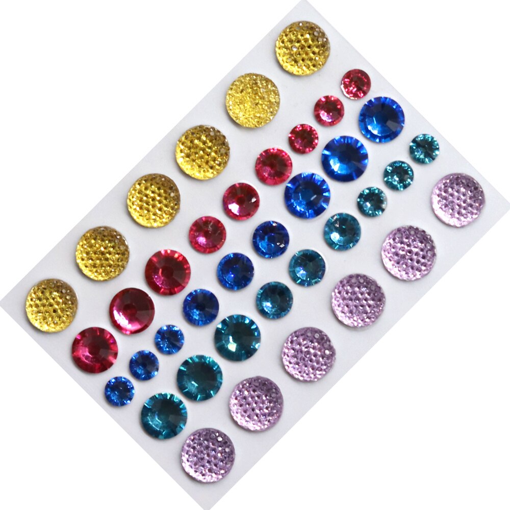 Path Rhinestone Gem Stones Stickers Self Adhesive ... – Grandado