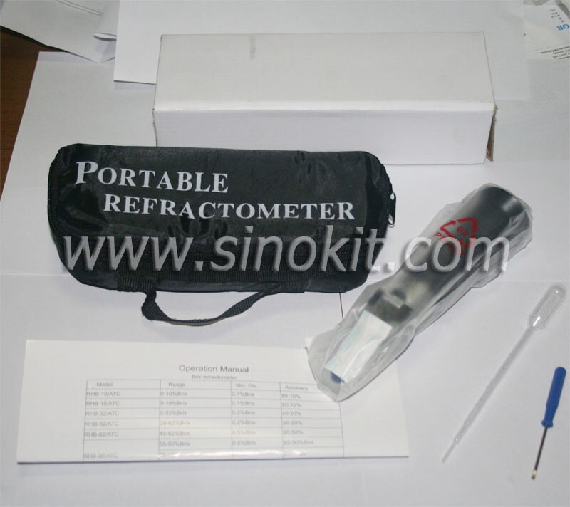 0-80% VV Alcohol concentratie Refractometer Bluek ... – Grandado