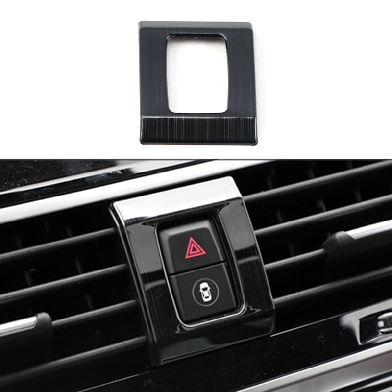 Car Air Outlet Warning Stainless Steel Trim Interior Accessories Auto ...