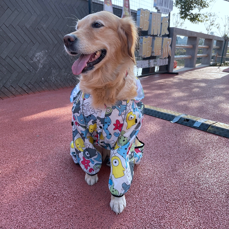 Tomepets Monster Hond Regenjas Lichtgewicht Waterd... – Grandado