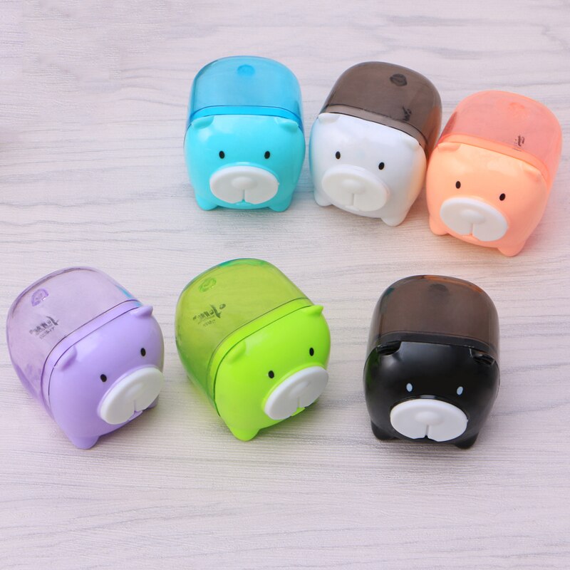 1pc Cute Mini Pig Pencil Sharpener Animal Statione... – Vicedeal