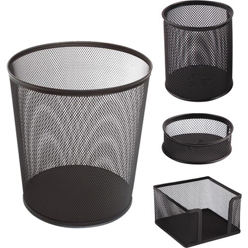 SERESSTORE Ark Metal Perforated Office Set 4 Piece... – Grandado
