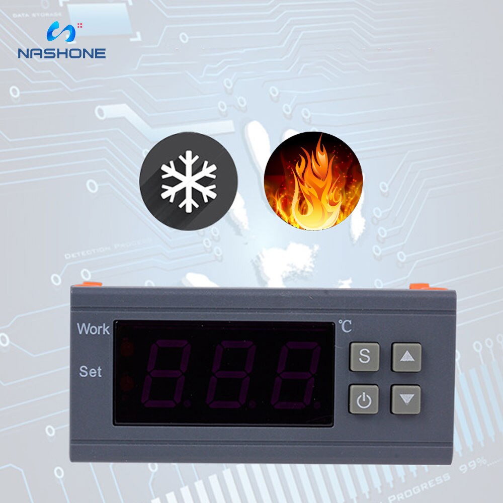 Nashone Digitale Temperatur Regler Thermostat Temp... – Grandado