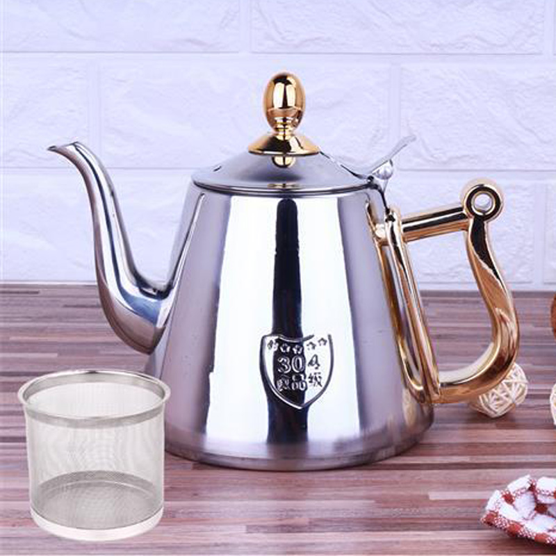 Tea Set Induction Cooker Kettle Teapot Stainless S... – Vicedeal
