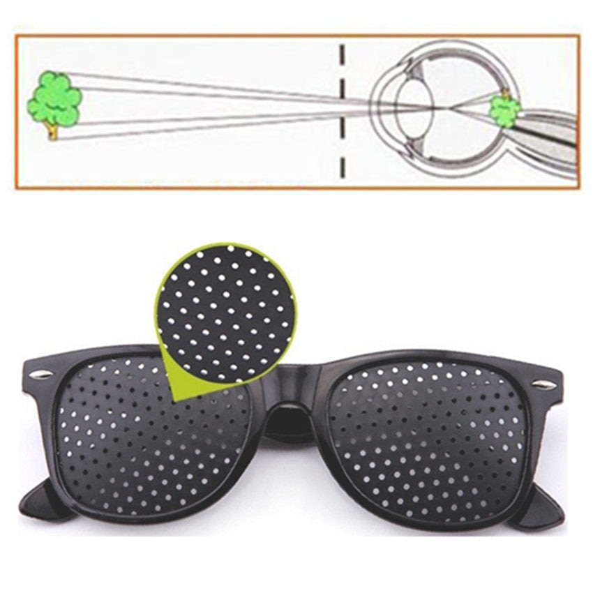 Vision Care Pin hole Sunglasses Men Women Anti-myo... – Grandado