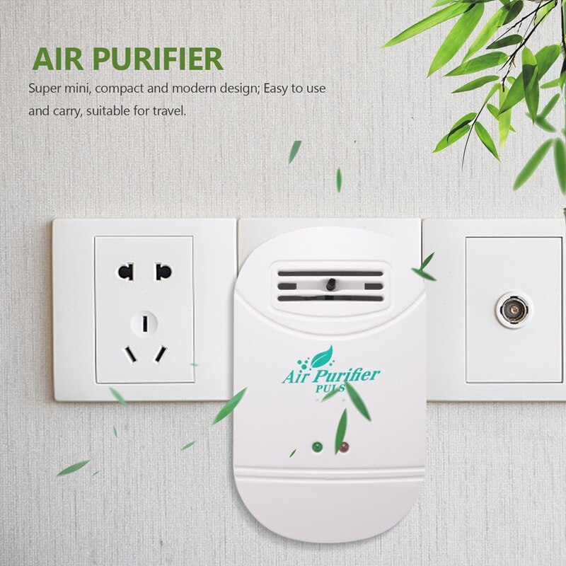 Mini Air Purifier Freshener Sanitizer Plug-In Odor... – Grandado