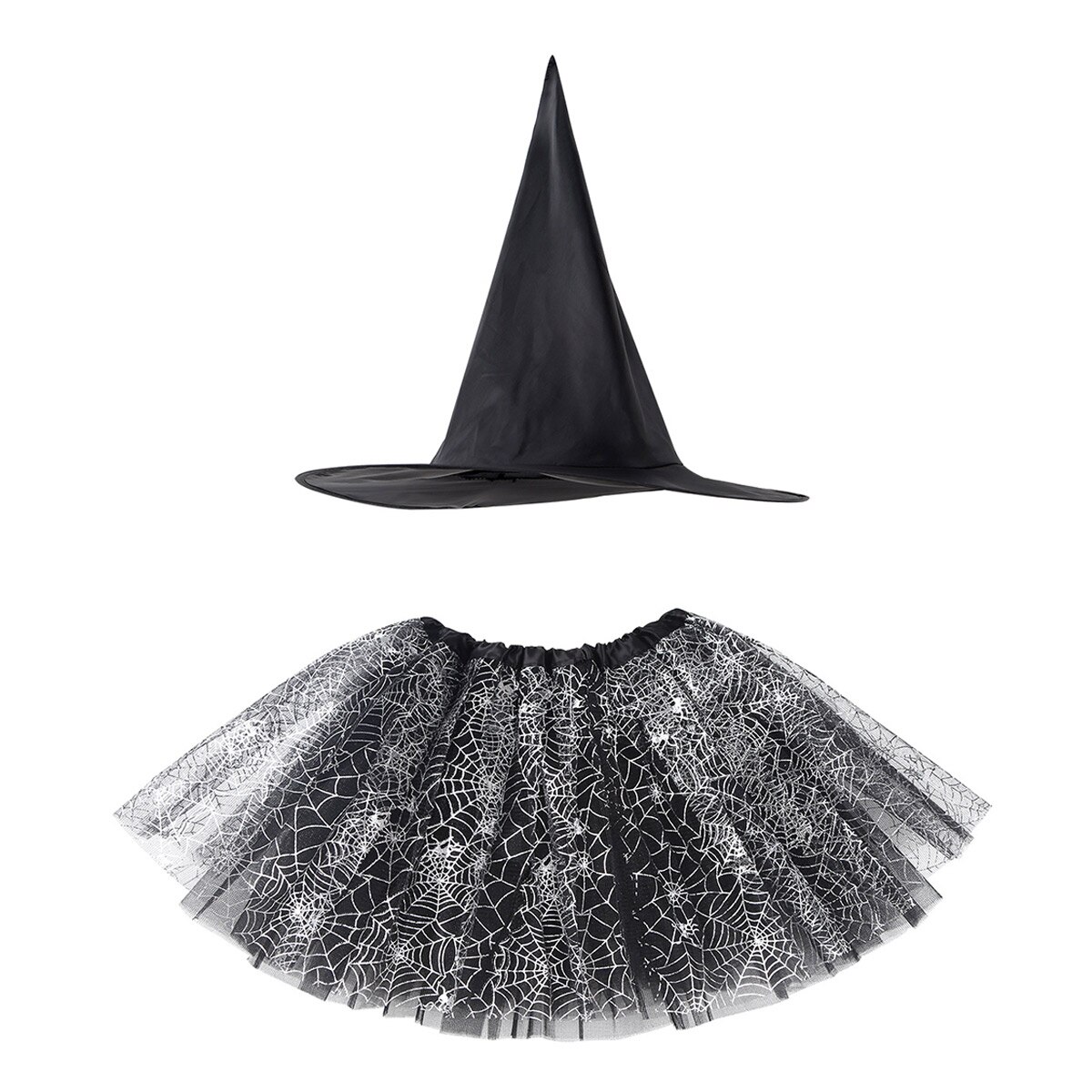 iEFiEL Kids Girl Spider Web Tutu Cobweb Skirt Witc... – Grandado