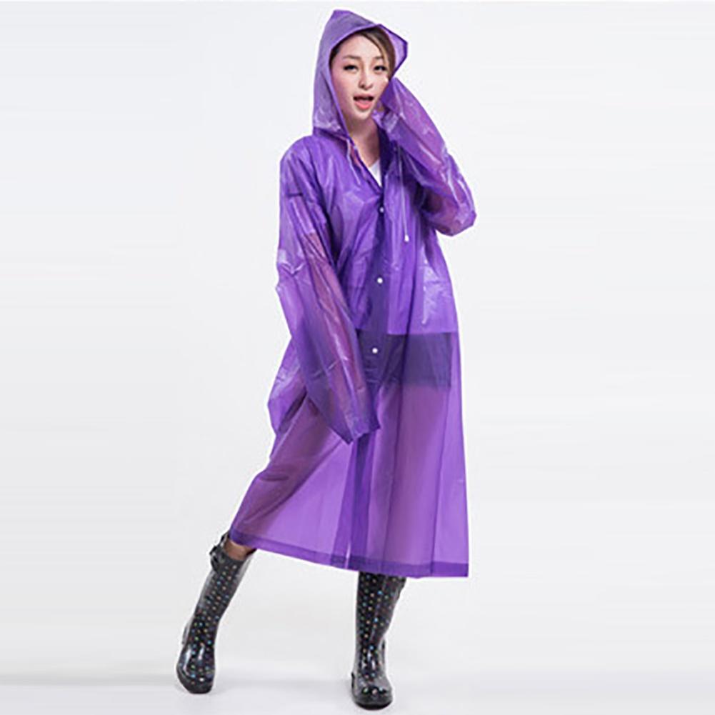 SALES！！ See Through Hooded Raincoat Festival Long ... – Vicedeal