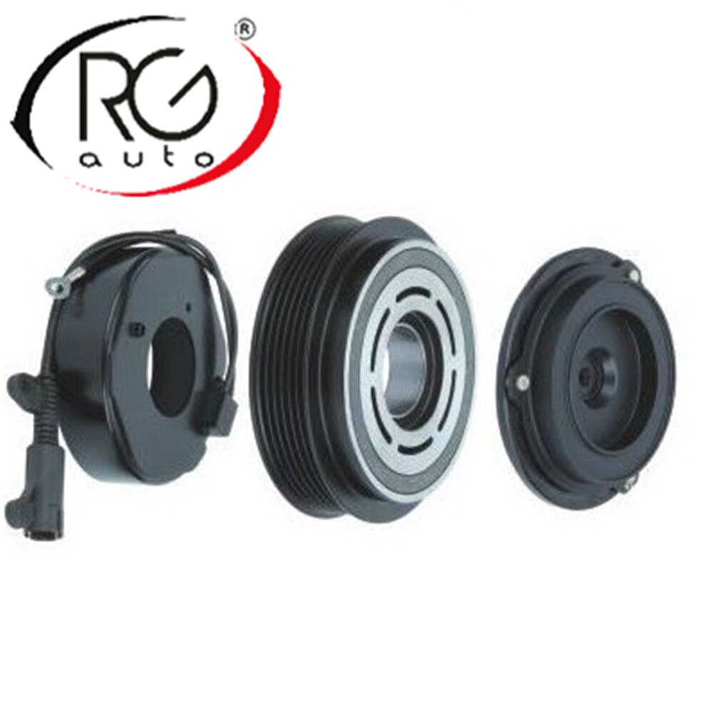 6pk 120mm Auto Compressor clutch Kit, coil, lager,... – Grandado