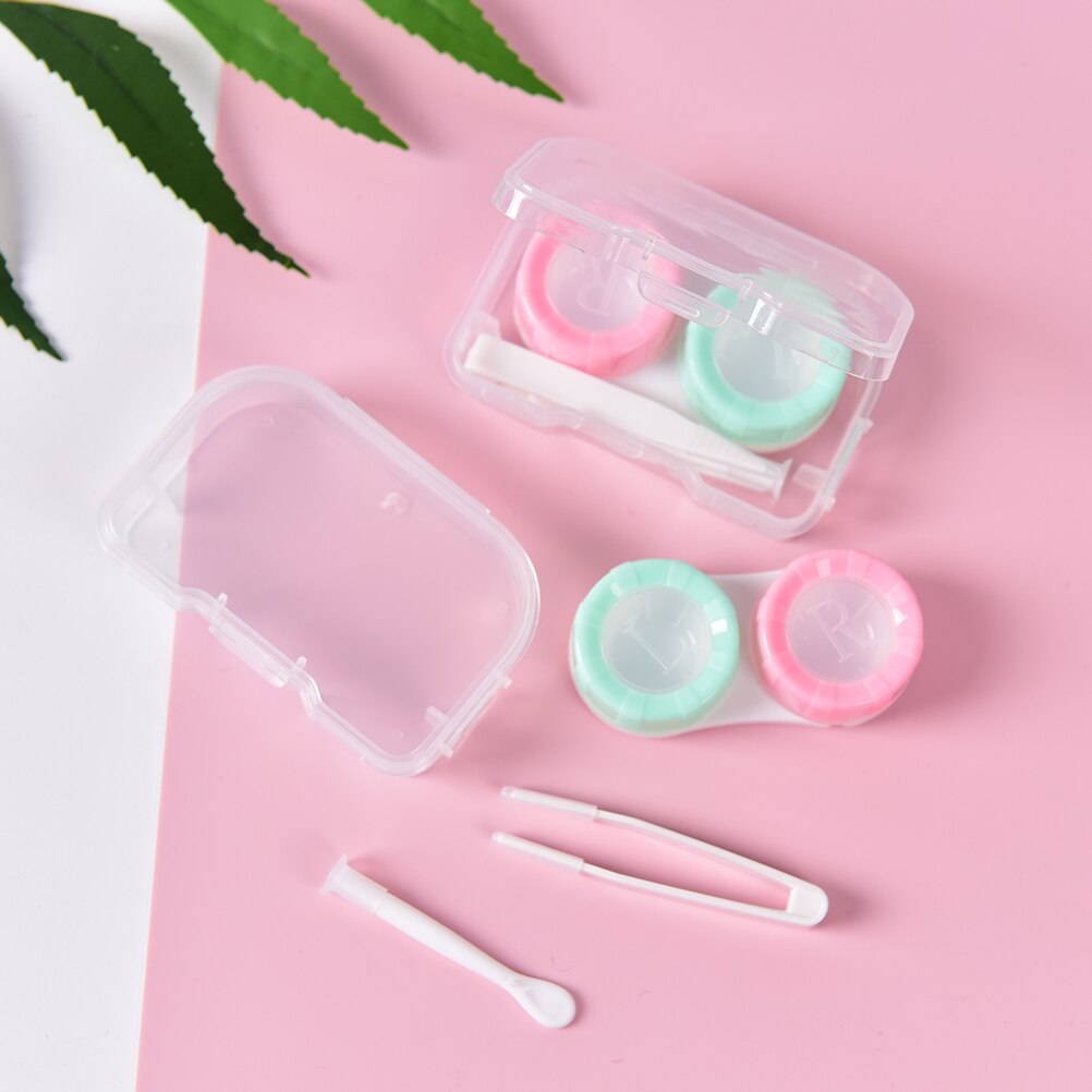 Portable Plastic Contact Lens Box Holder with mini... – Vicedeal