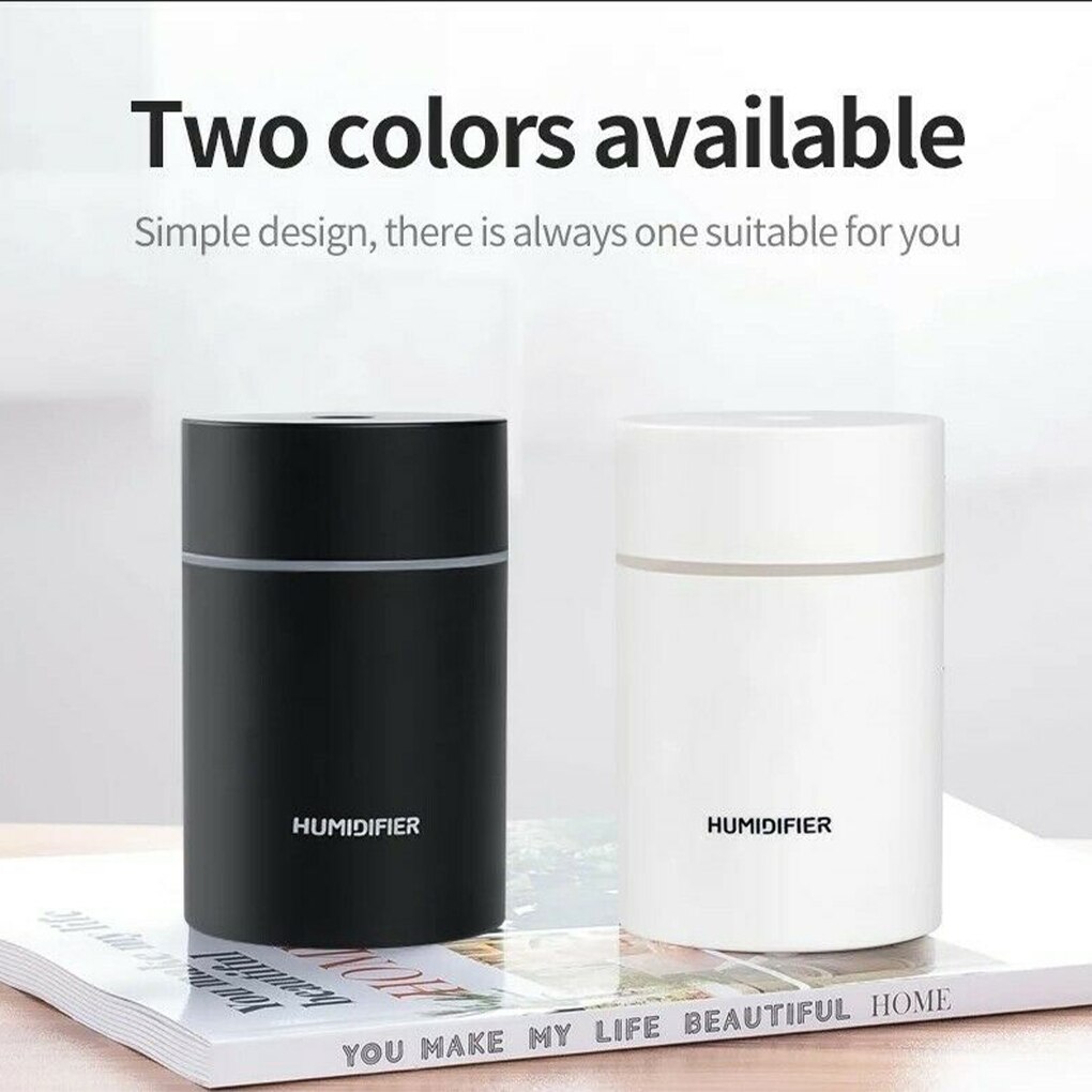 Auto 300ml Air Humidifier Home Office Air Diffuser... – Grandado