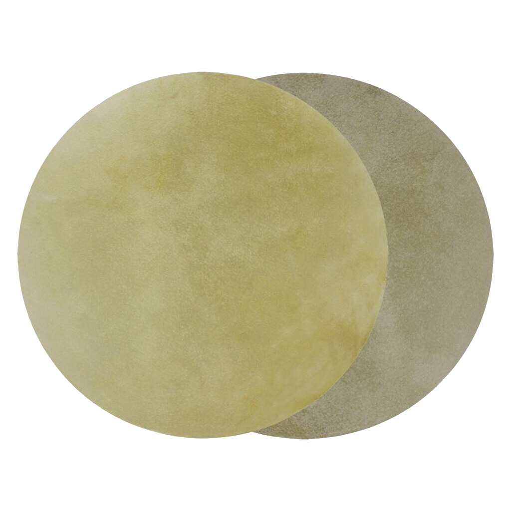 2 Pack Drum Head Buffalo Skin 33cm Round Drum Cove... – Grandado