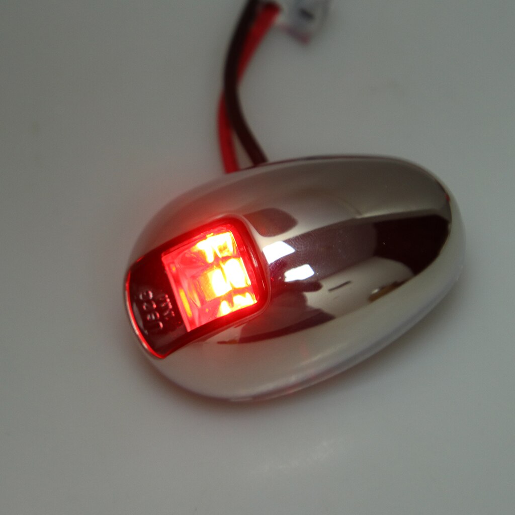 Boat Navigation LED Light 12V Stainless Steel Hous... – Vicedeal