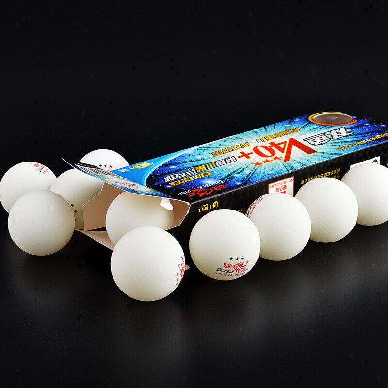 30 balls Double Fish 3-star V40+ table tennis ball... – Vicedeal