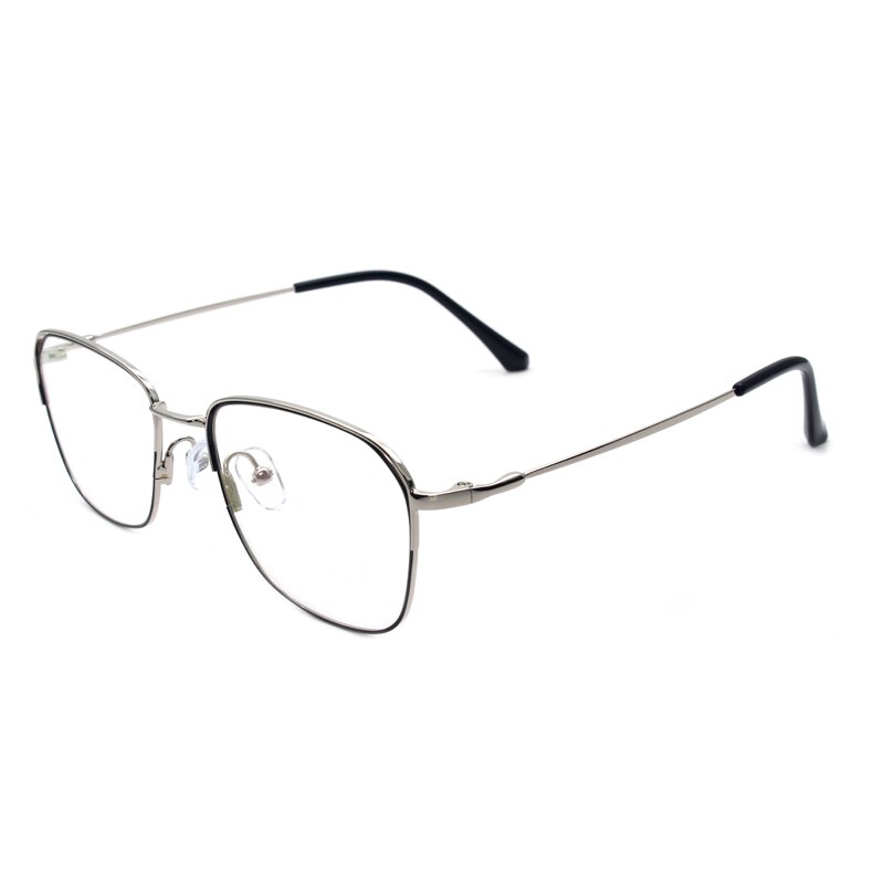 Alloy Frame Eyeglasses Full Rim Spectacles Women B... – Grandado