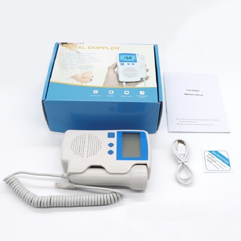 Ultrasound 3.0MHz Prenatal Fetal Doppler Baby Hear... – Vicedeal