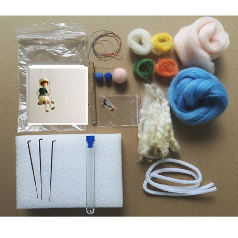 Swing Series Needle Felting Kits, Elf Felting Supp... – Vicedeal