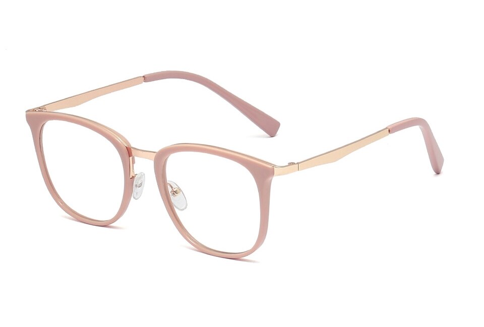 Transparent Square Glasses Frames For women White ... – Vicedeal